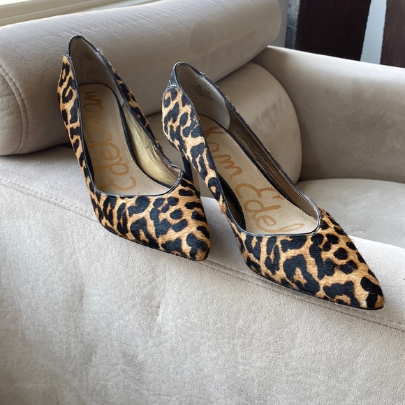 Sam Edelman | Shoes | Sam Edelman Leopard Pumps | Poshmark